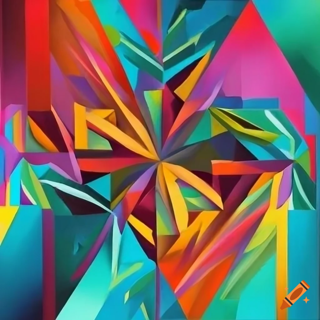 Geometric Painting Lines