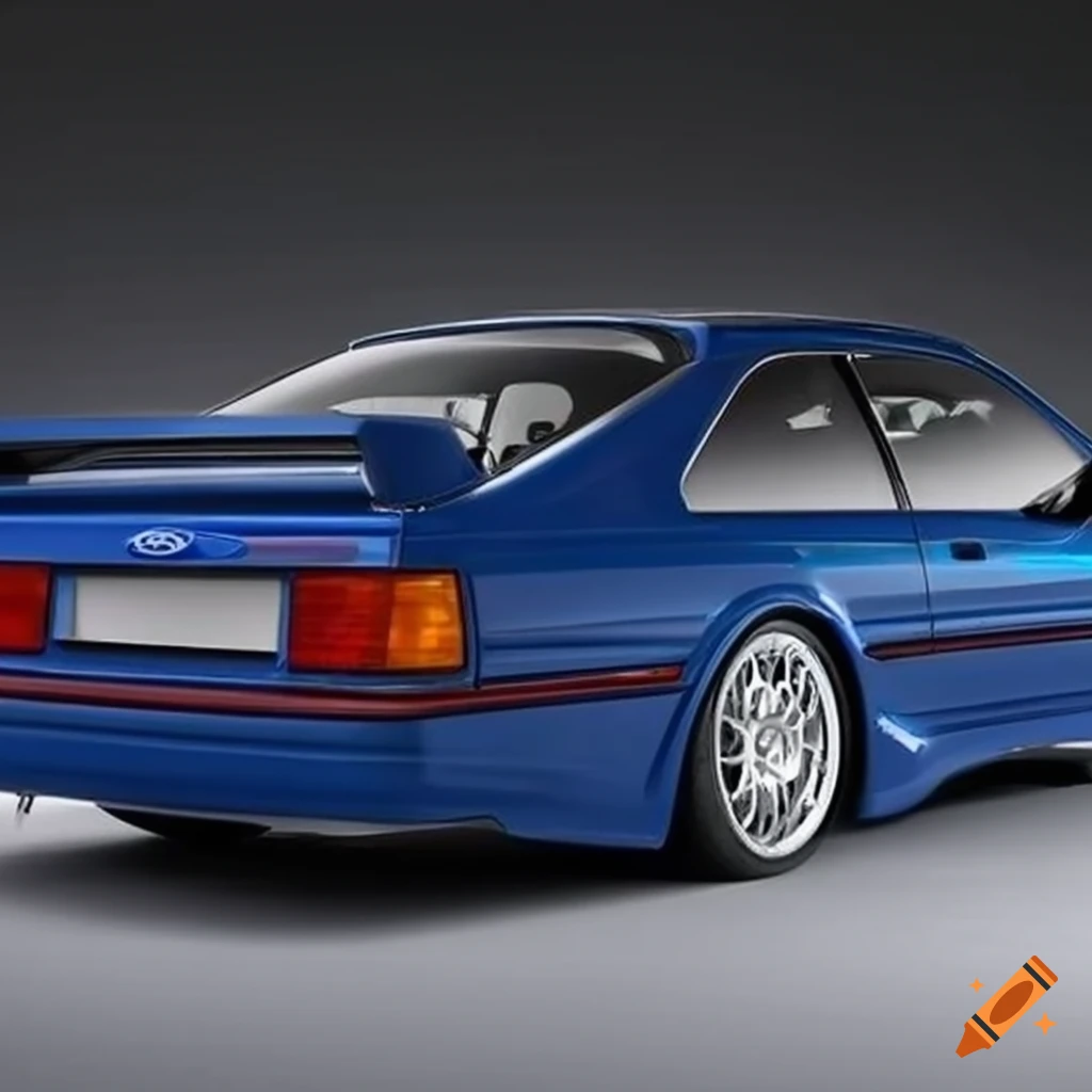 Modern ford sierra rs cosworth concept rendering
