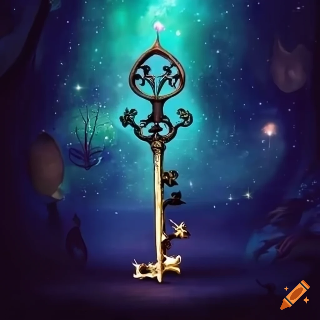 Enchanted wonderland and mysterious key