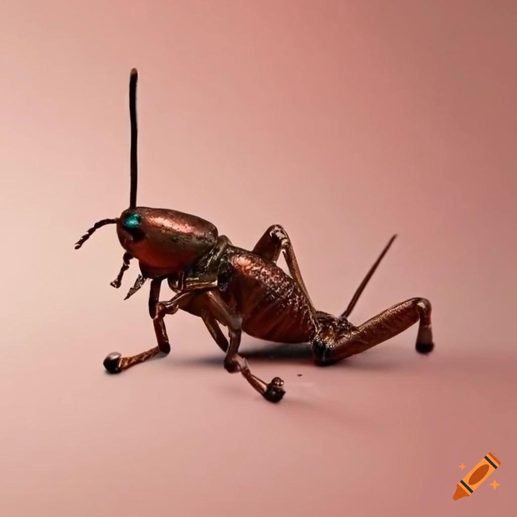 Oxidized copper mechanical cricket