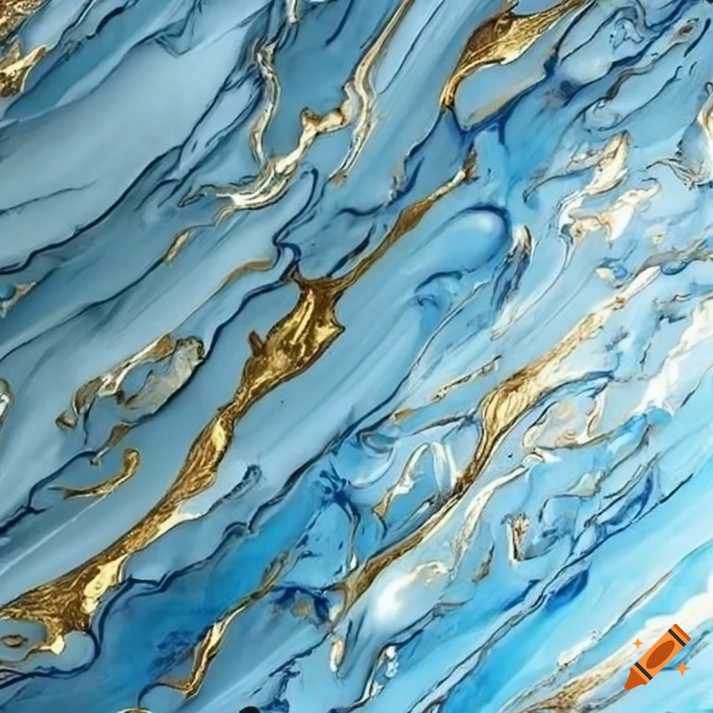 Mármore azul com dourado on Craiyon