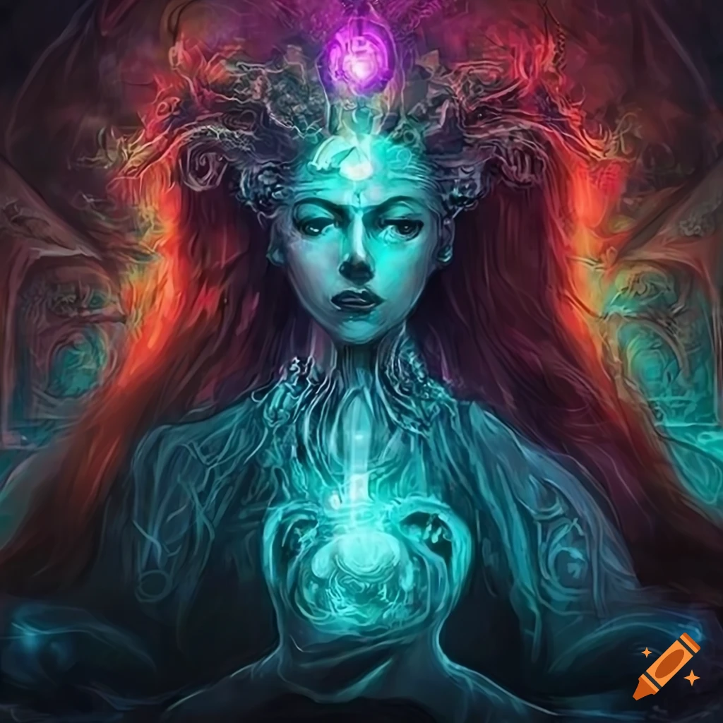 Electric fantasy art