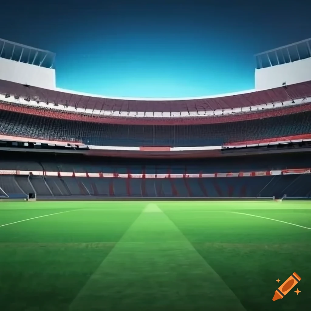 Round gray stadium looking from outside with a scenery in it stadium render