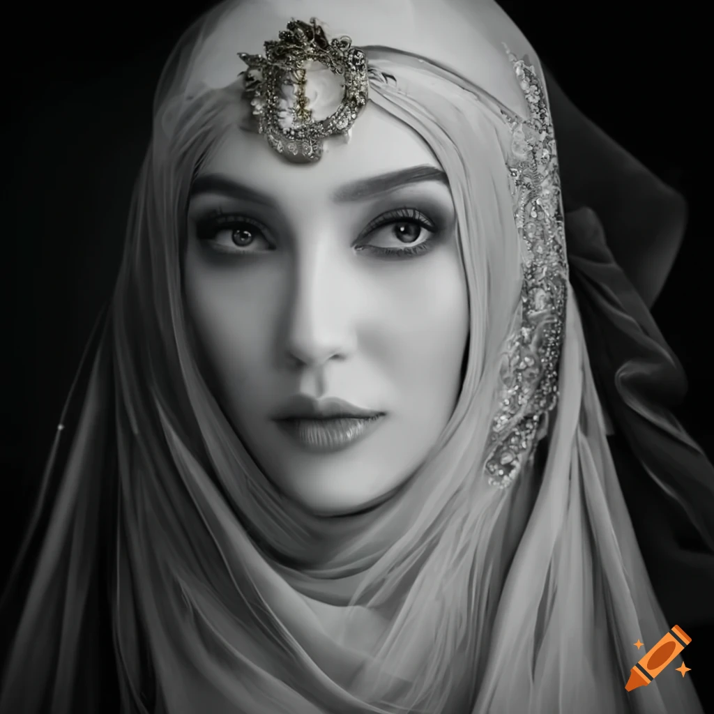 Veiled goddess queen