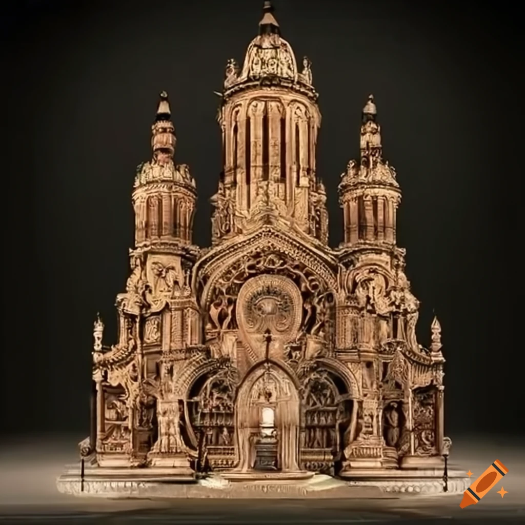 An intricate symbol of cultural heritage from the past