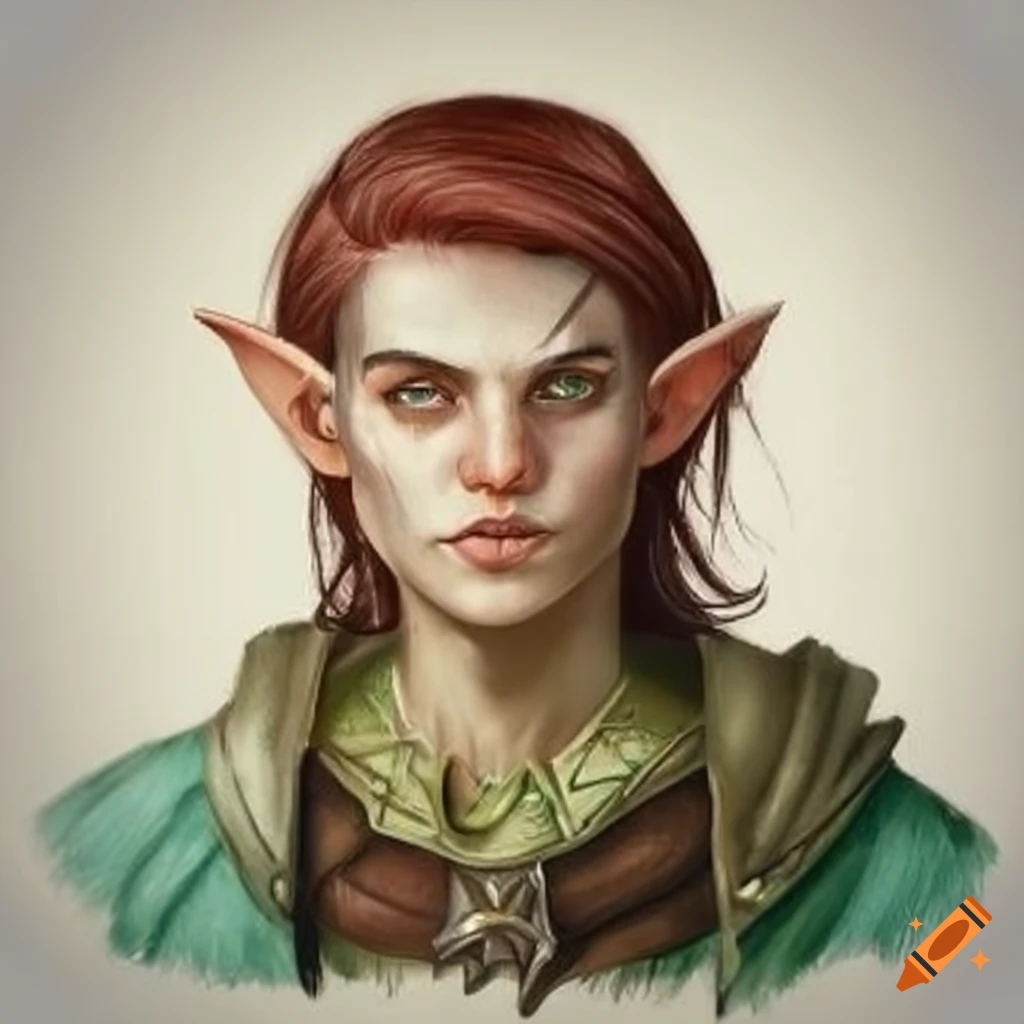 Male, elf, alchemist