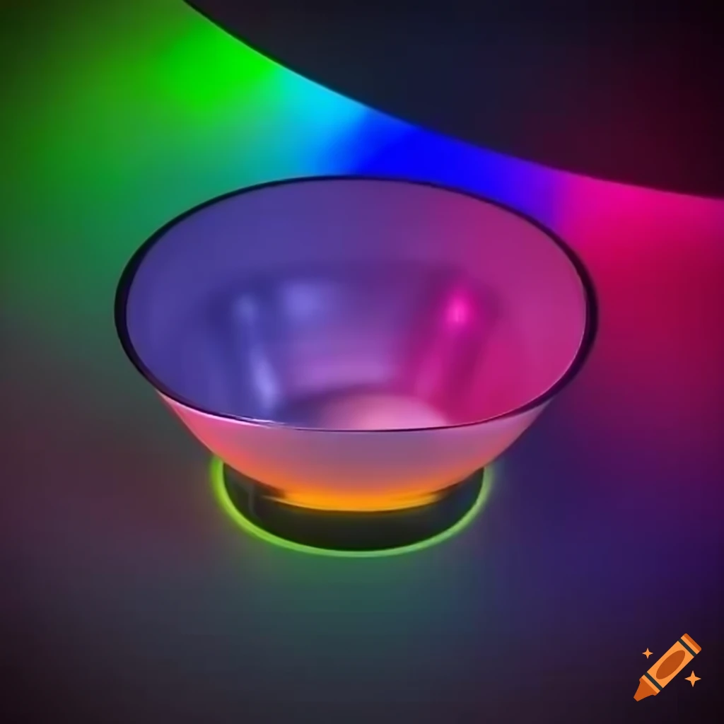 Rgb gamer bowl on Craiyon