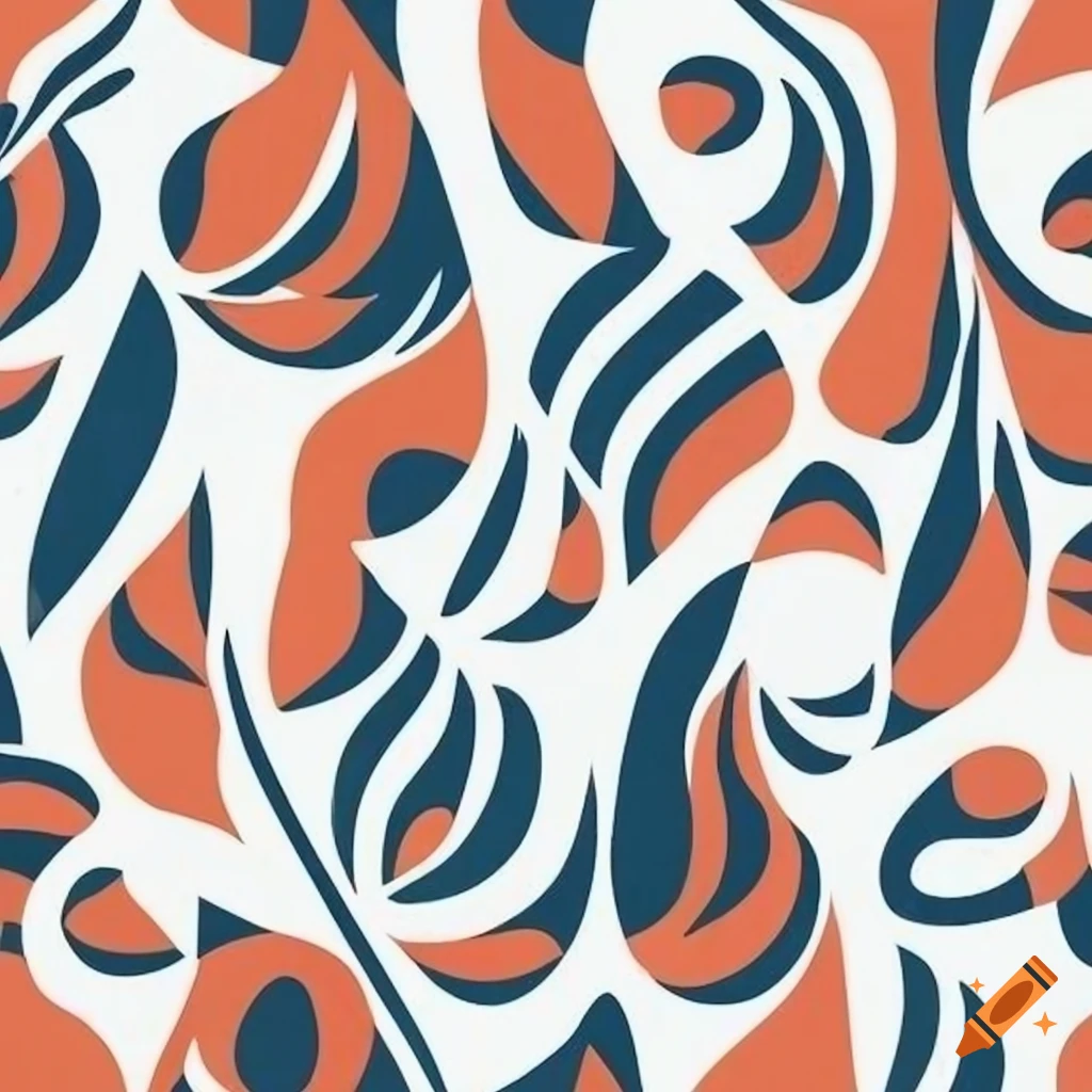 Minimalistic modern art pattern on Craiyon