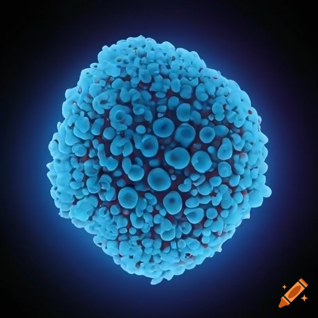 Illustration of dissolving nanoparticles in water for scientific ...