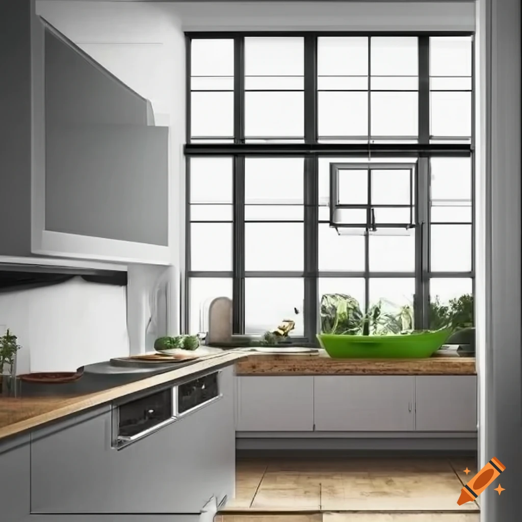 Kitchen with window