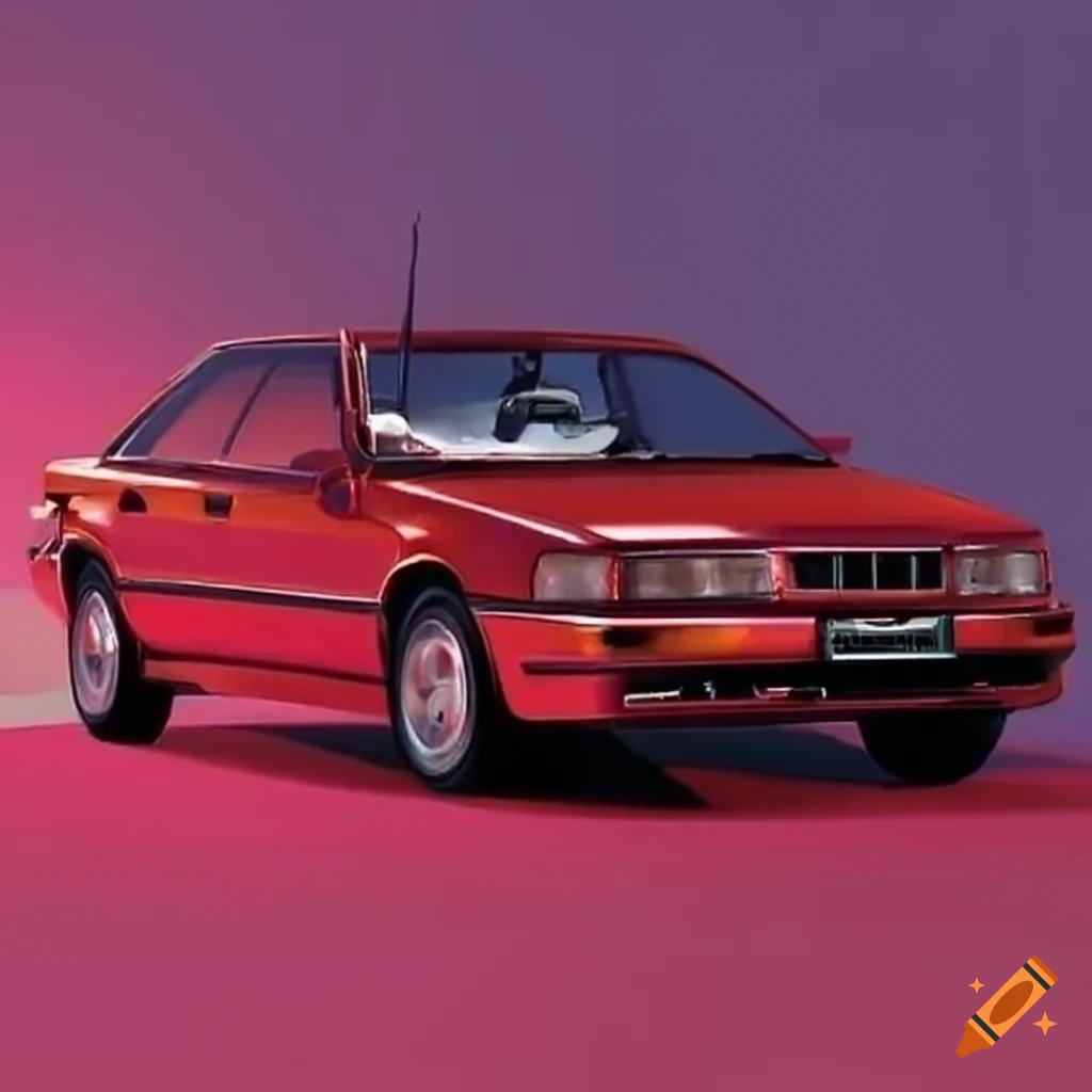 1990s style car on Craiyon