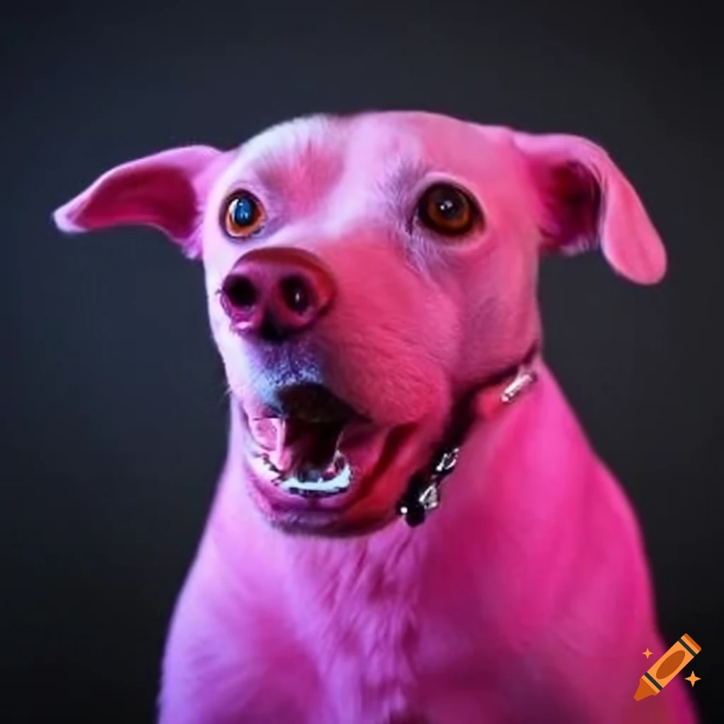 Pink dog