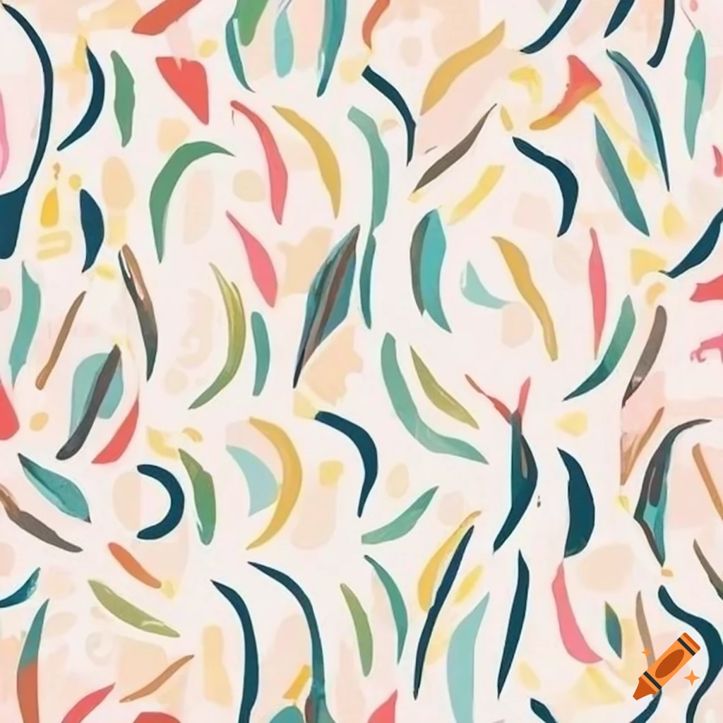 Clean modern art pattern