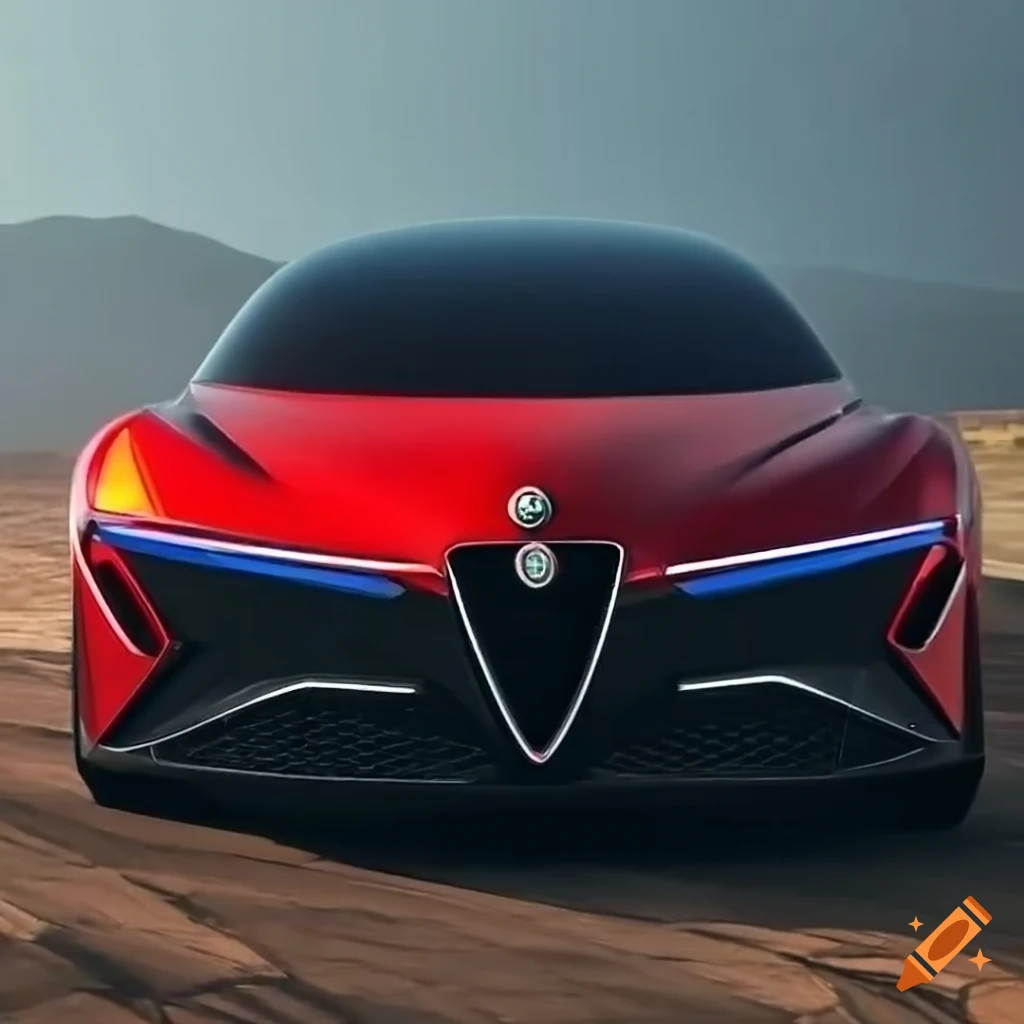 Alfa romeo concept 2024, ultra high quality, ultra hd, 4k, lots of ...