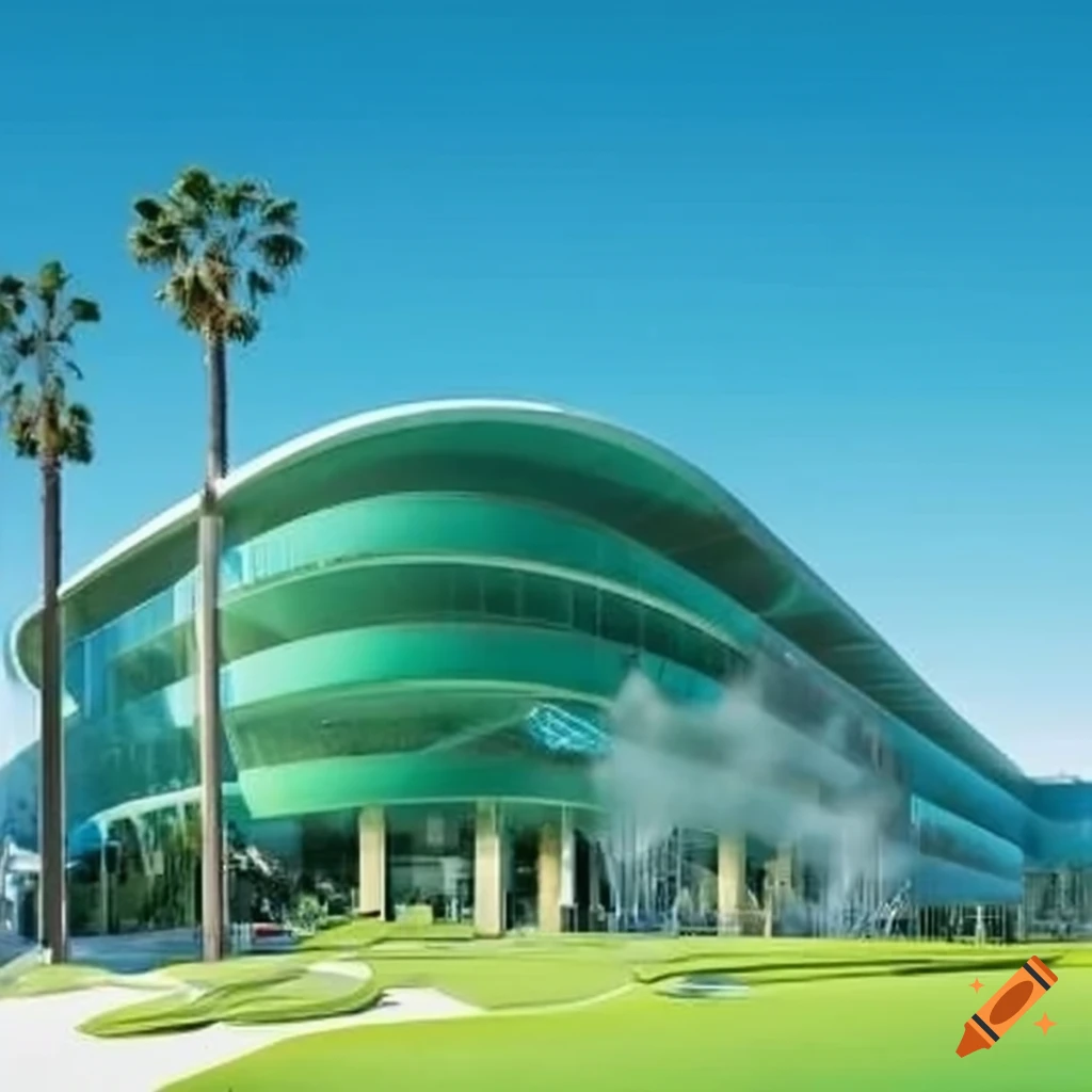 Google headquarters in california on Craiyon