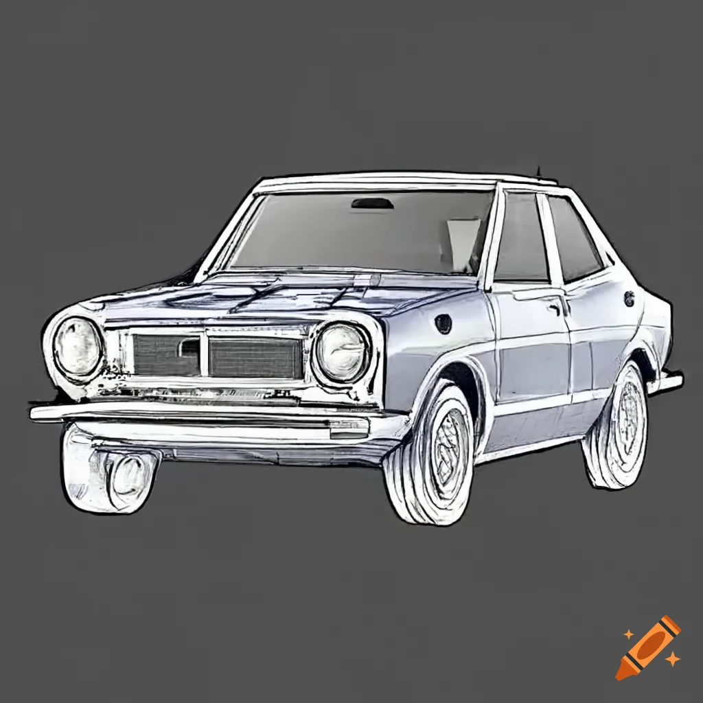 Чертеж datsun 100a 60 фото - Autoskoda-service.ru