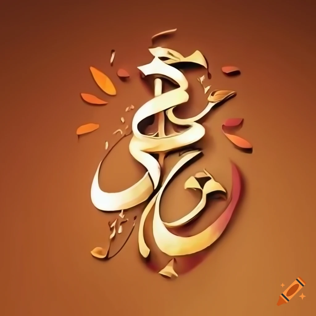 Sang-e taaher logo with intricate calligraphy