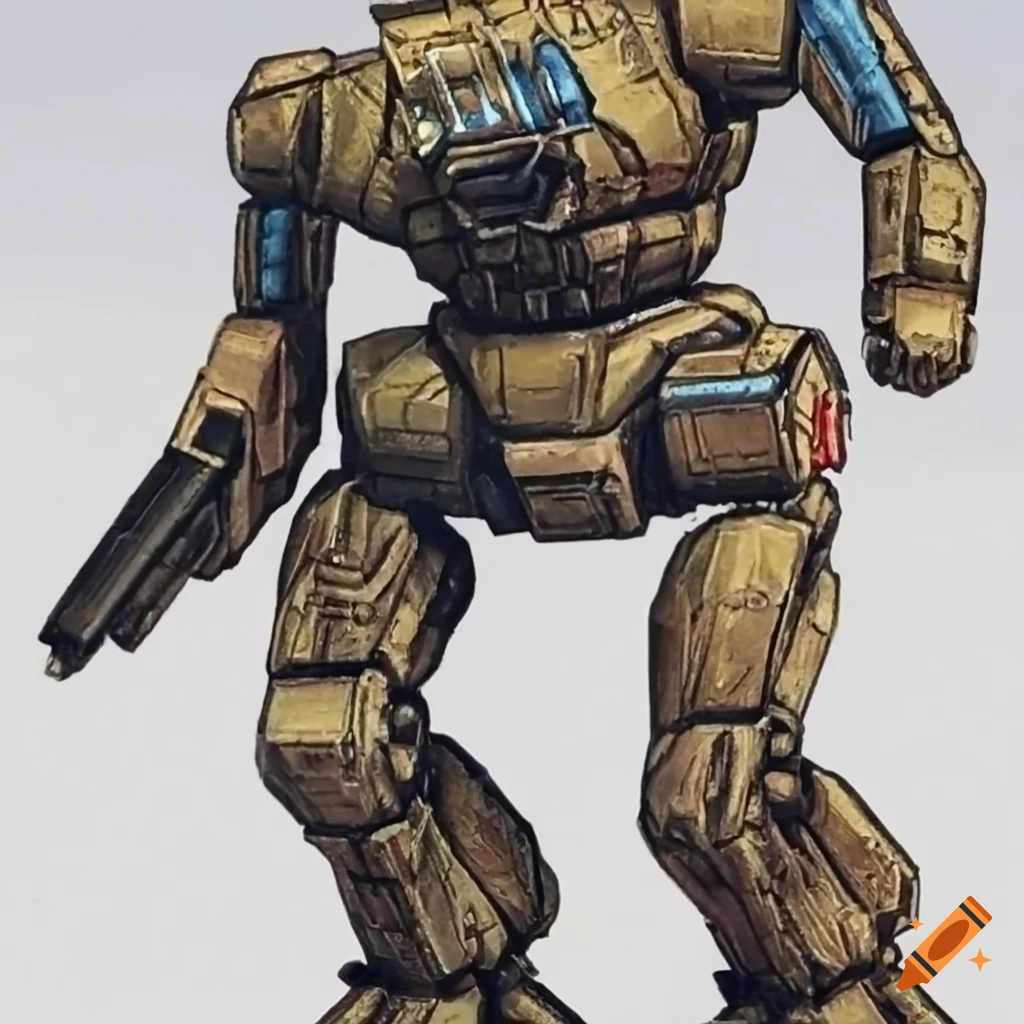 Battletech infiltrator on Craiyon