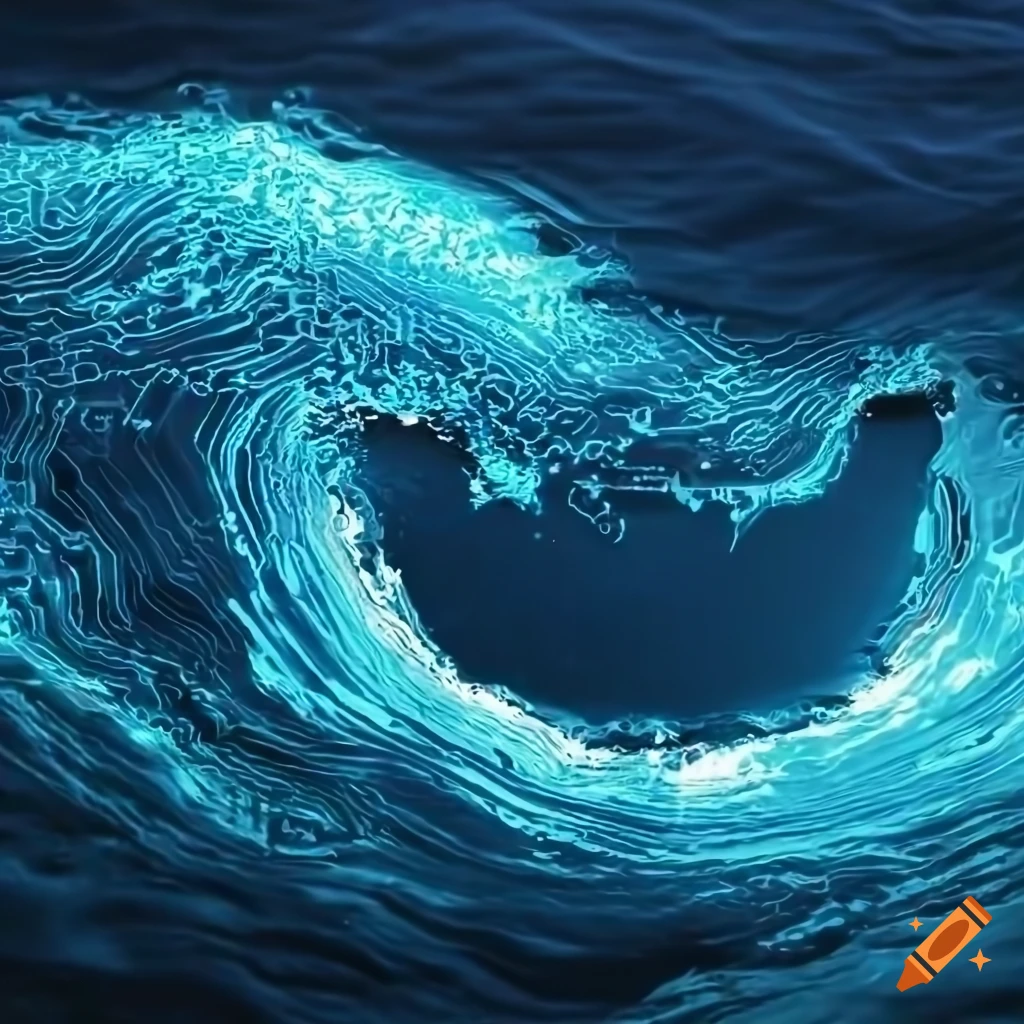 Ocean wave circuit network