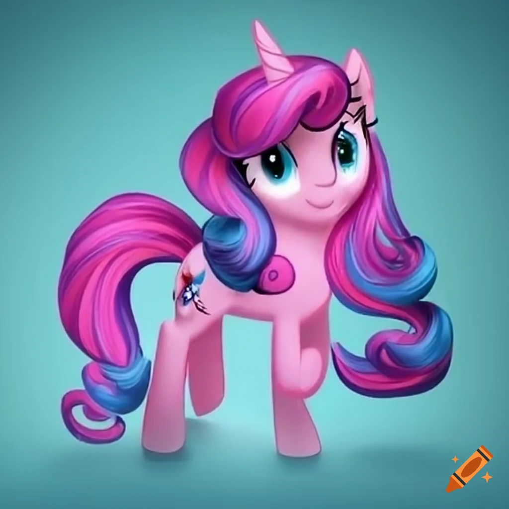 My little pony on Craiyon