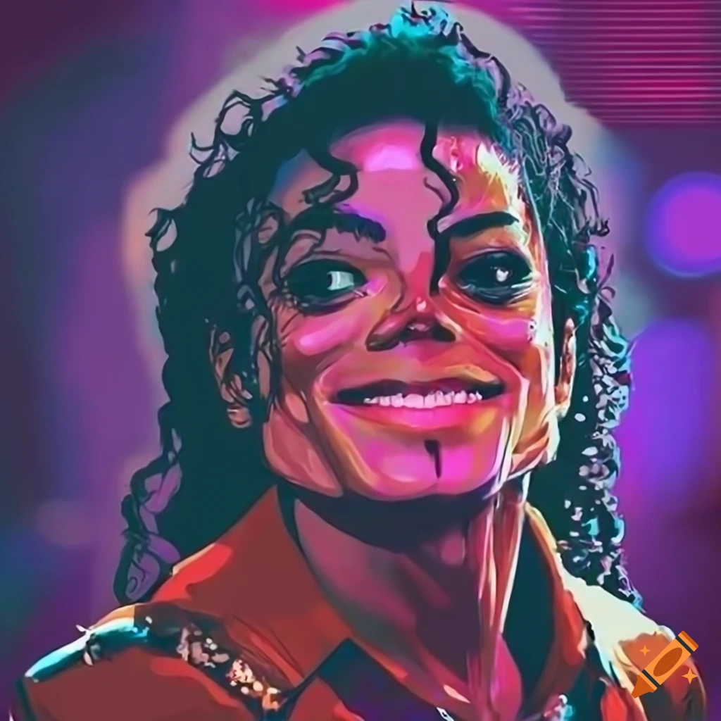 Michael Jackson Smiling