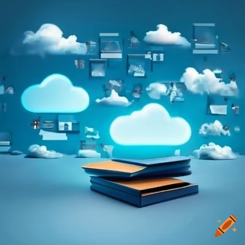 Education on cloud computing with a lot of students