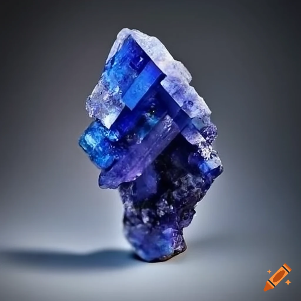 Benitoite on Craiyon