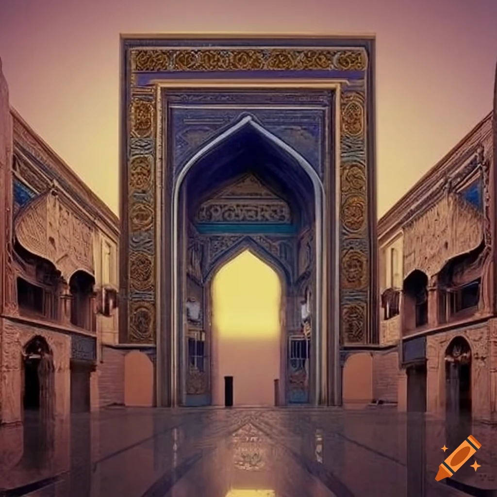 Gate of jannah on Craiyon