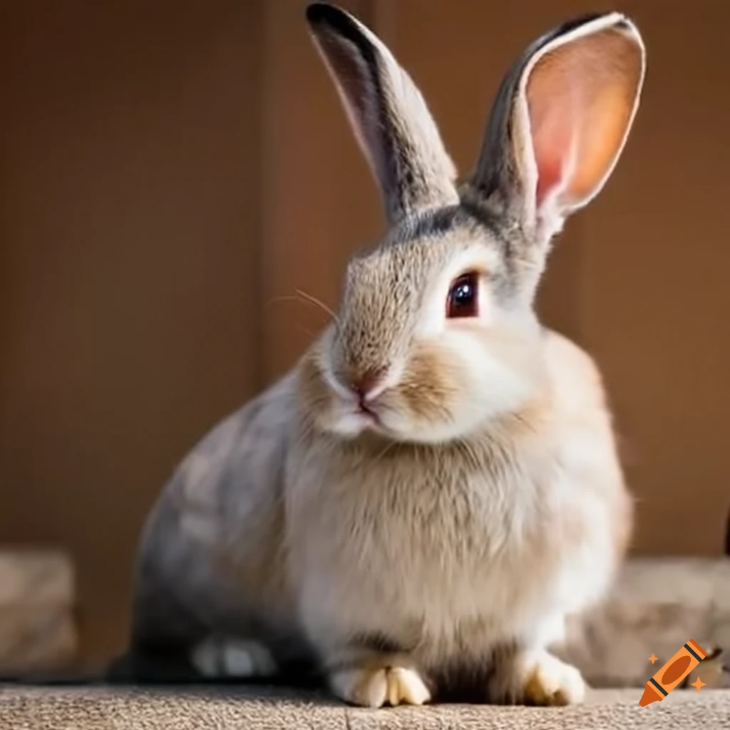 A stray rabbit looking for love and a forever home on Craiyon