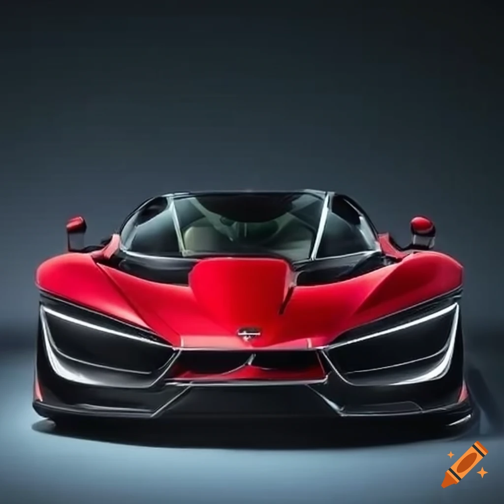 Hyper car on Craiyon