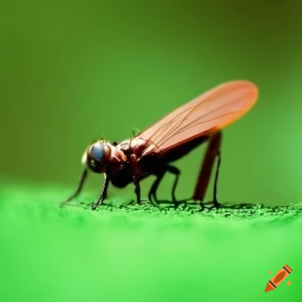A small insect with wings on Craiyon