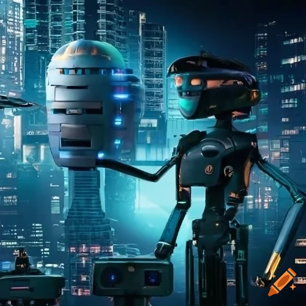 In the bustling metropolis of neotech city, a renowned robotics company ...