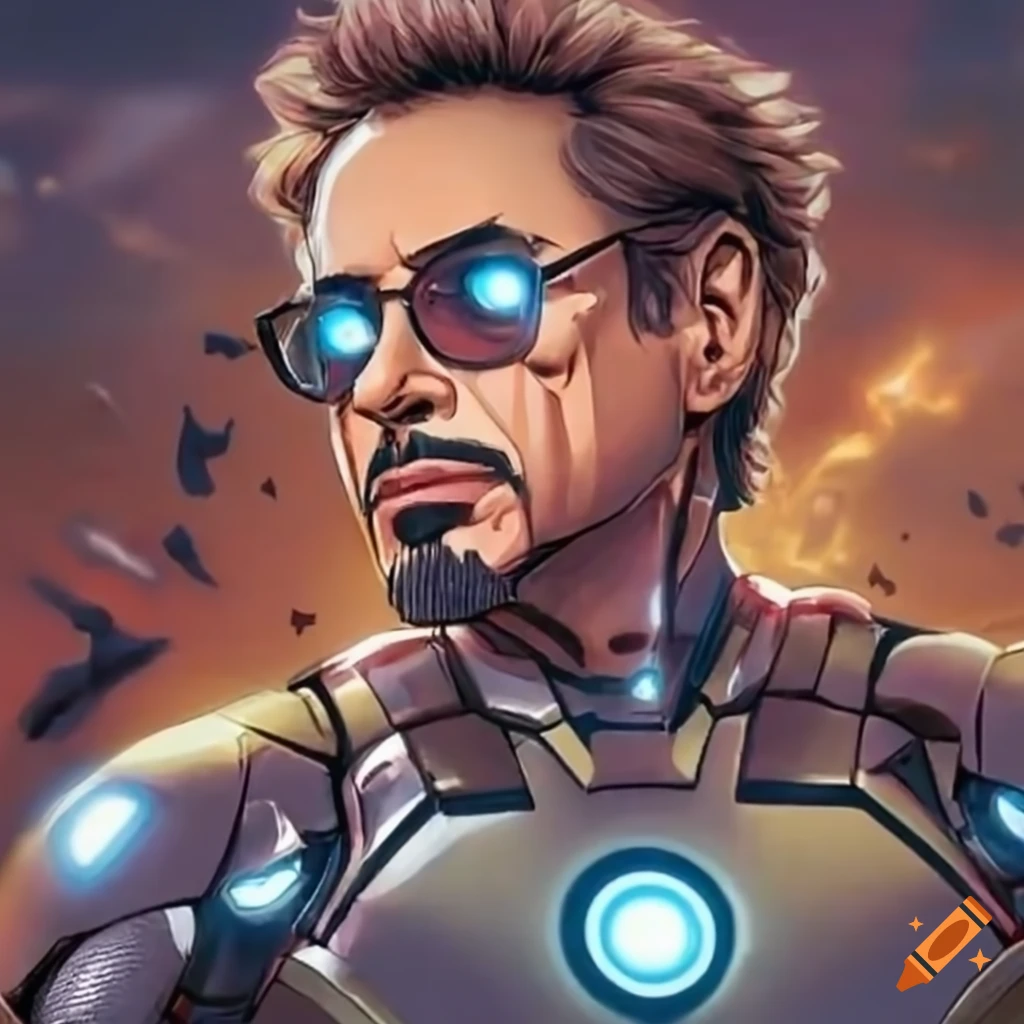 Tony Stark Anime