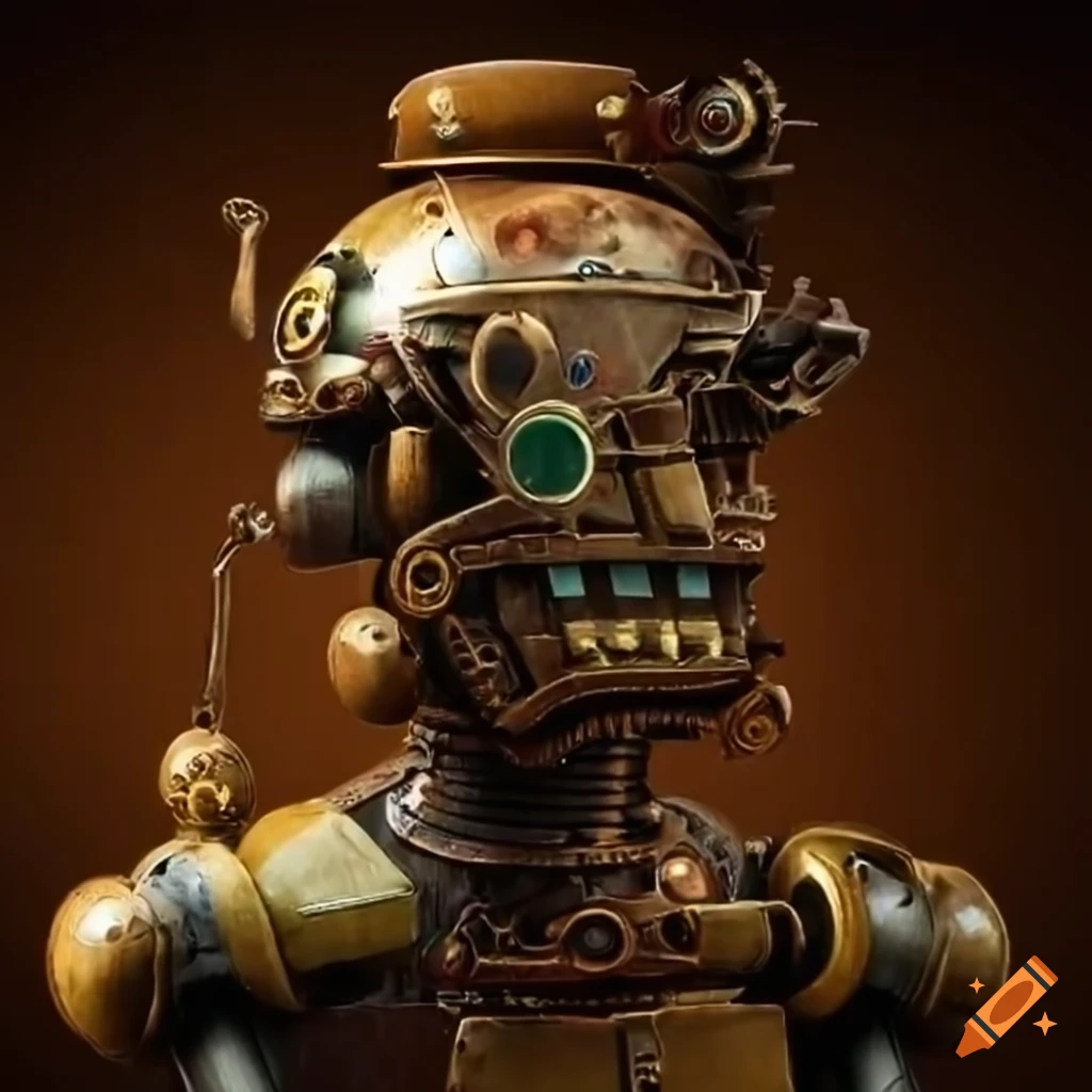 Steampunk robot
