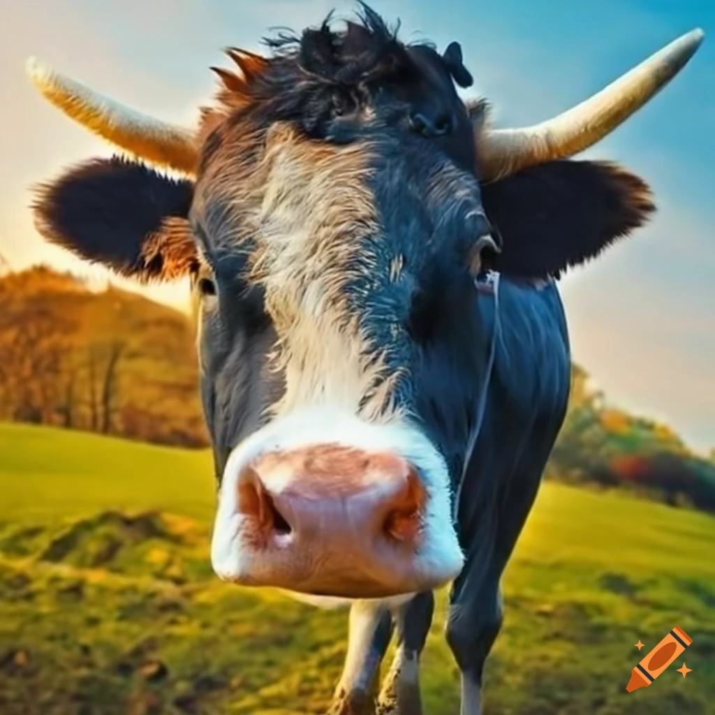 Majestic cow