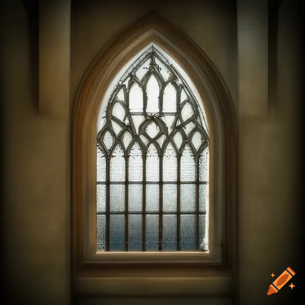 Gothic window simple on Craiyon