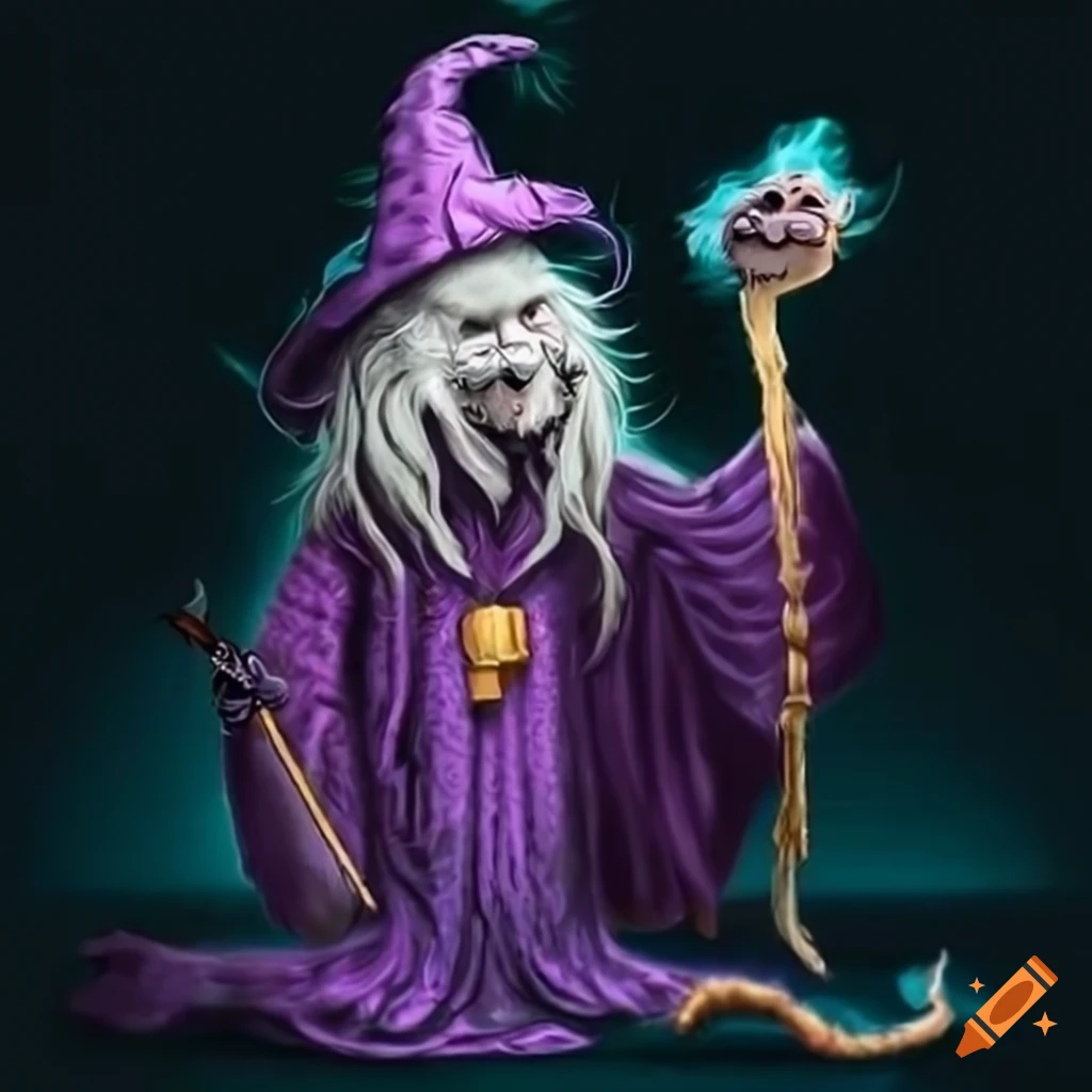 Animal wizard on Craiyon