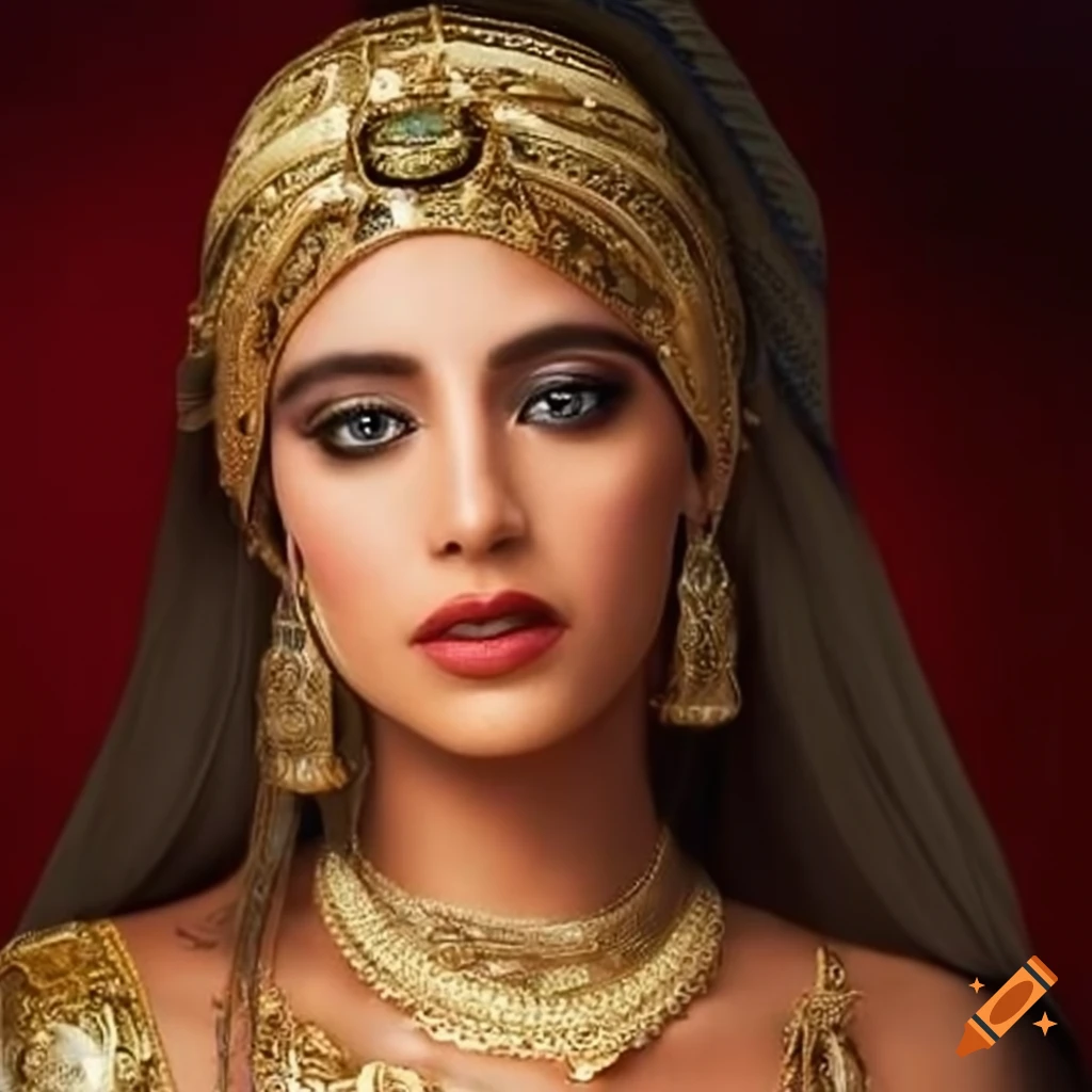 Realistic mid 1000s arabian princess