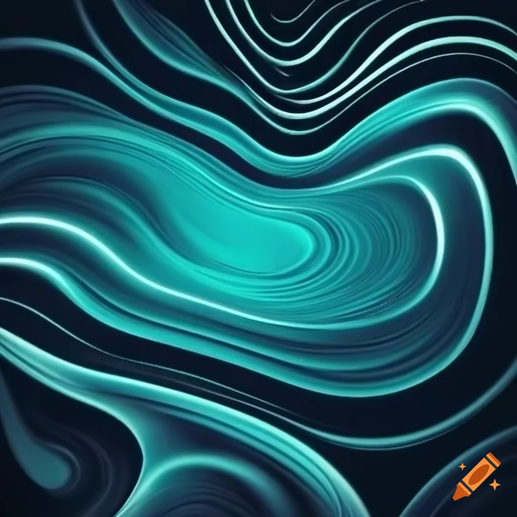 Abstract wavy design 16:9 on Craiyon