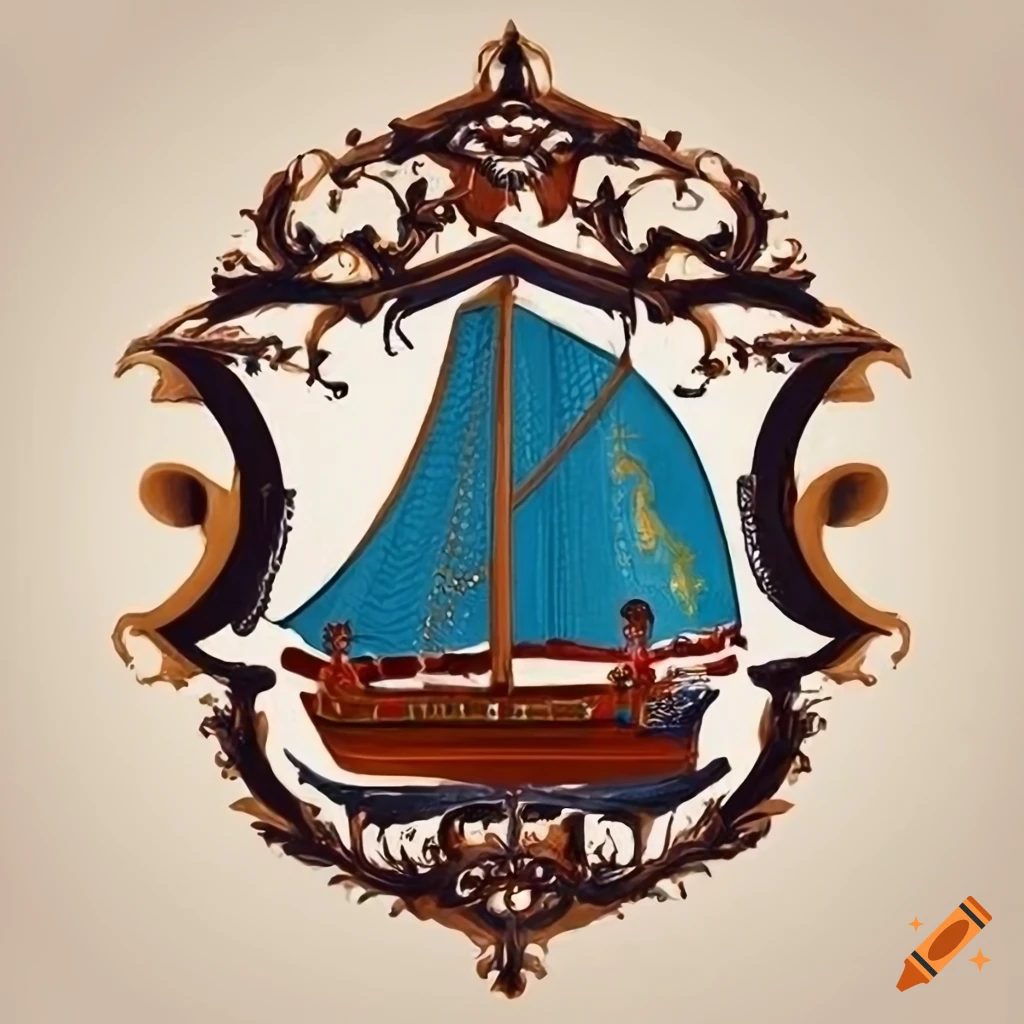 Sailors, middle ages, logo on Craiyon