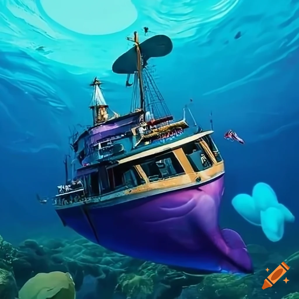 Introduce captain bubbles and his crew set sail for the adventure of a ...