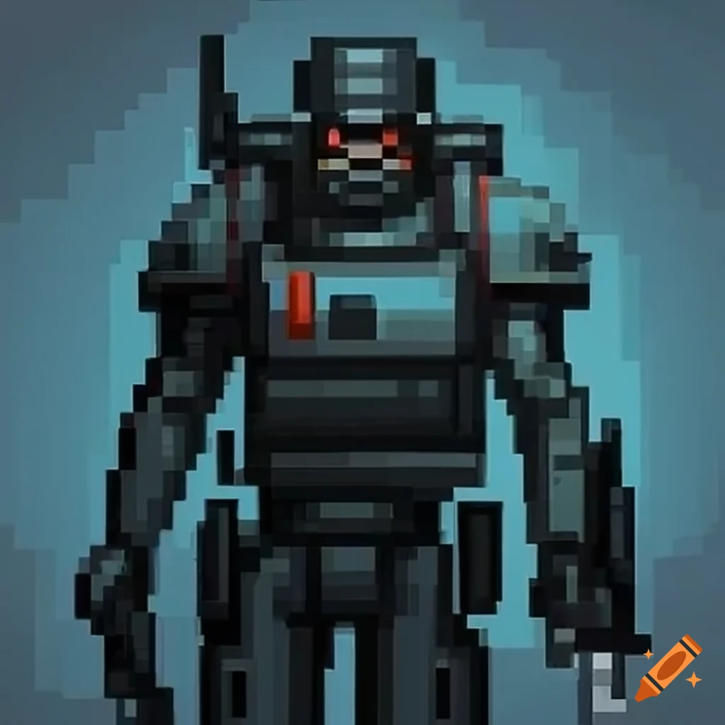 Army of agents, 8 bit style