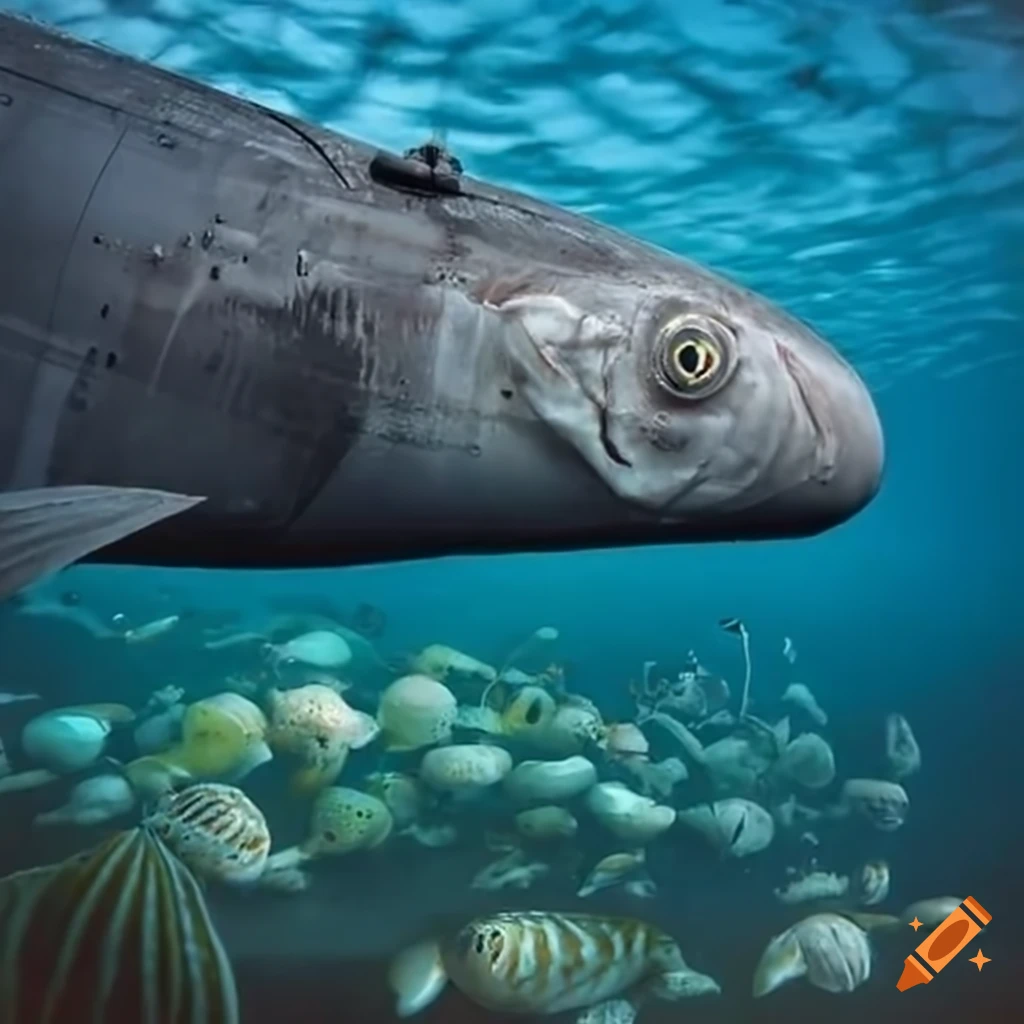 How many fish do submarines kill every year