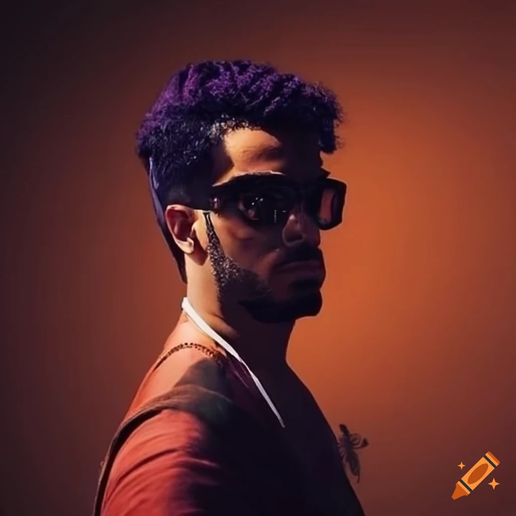 Persian rapper on Craiyon