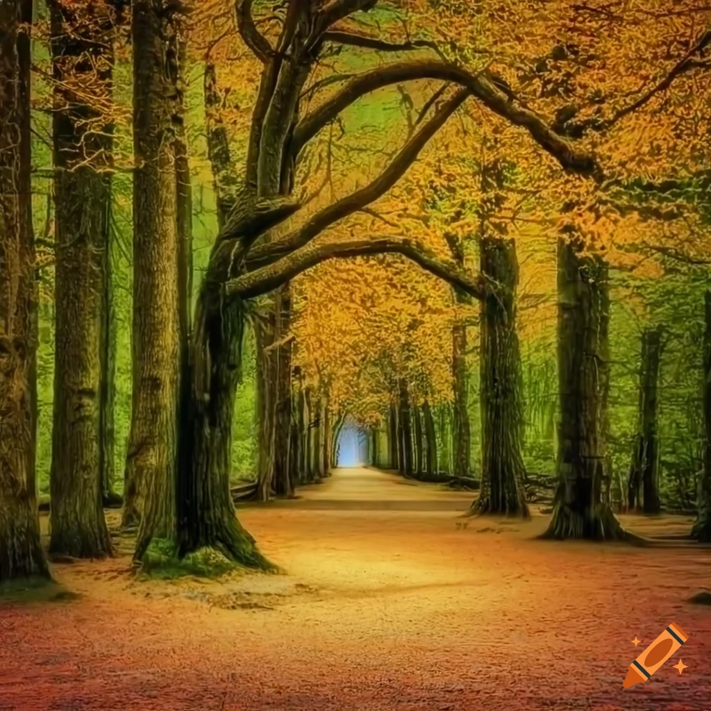 A beautiful tree, hdr, 4k