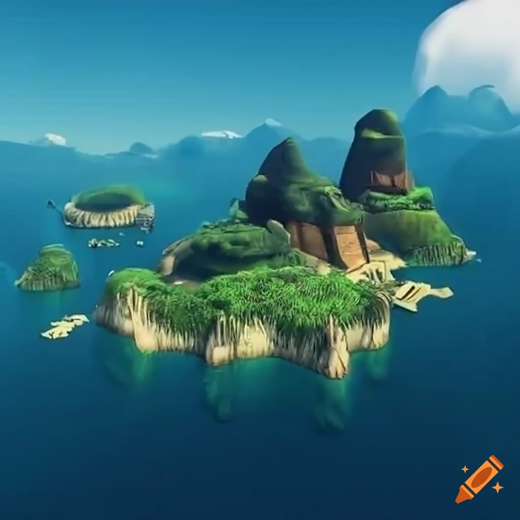 Wuhu island on Craiyon