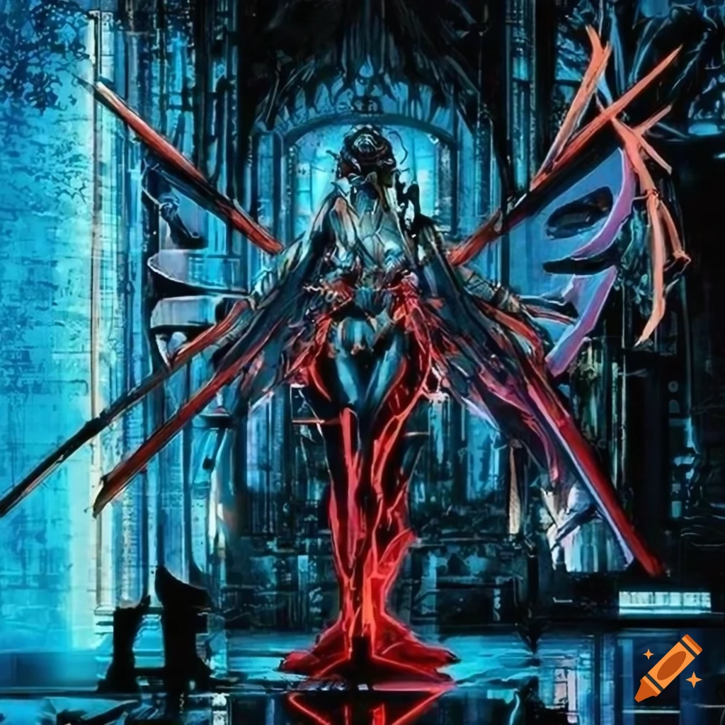 Hajime sorayama, karol bak, comic book style, art deco, yoji shinkawa ...