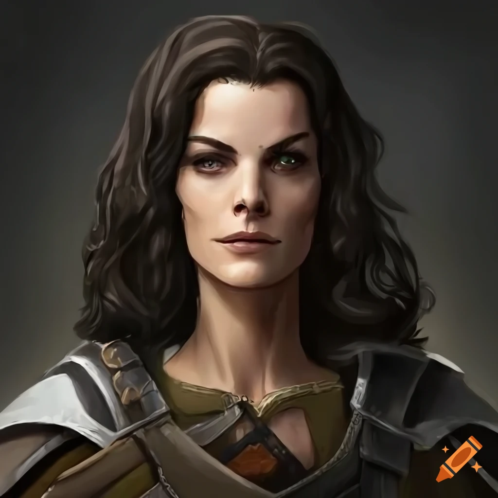 Jaimie alexander as dnd female ranger, portrait, 4k, high-detailed on ...