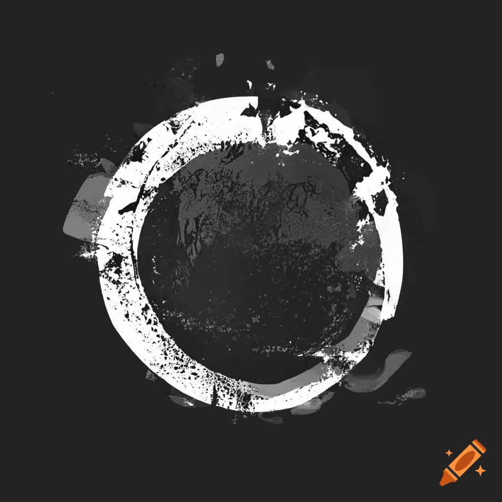 Impact fusion marketing & media simple monotone logo on Craiyon