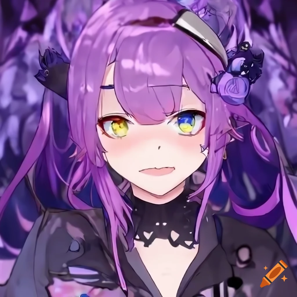 Nijisanji's vtuber selen tatsuki on Craiyon